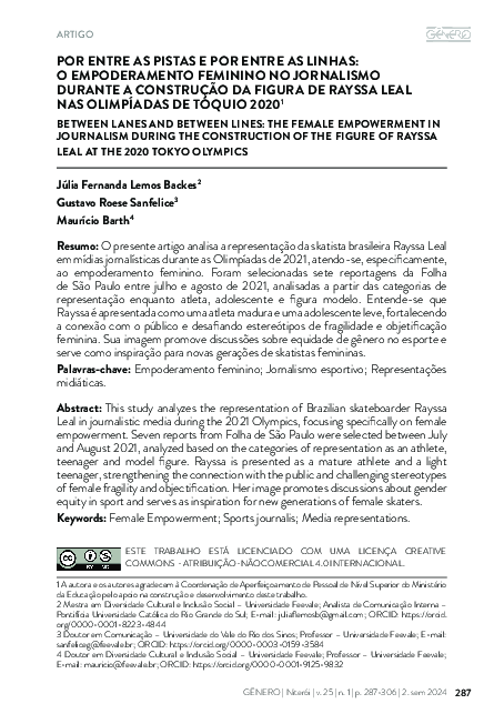 (PDF) Por entre as pistas e por entre as linhas: o empoderamento feminino no jornalismo durante ...
