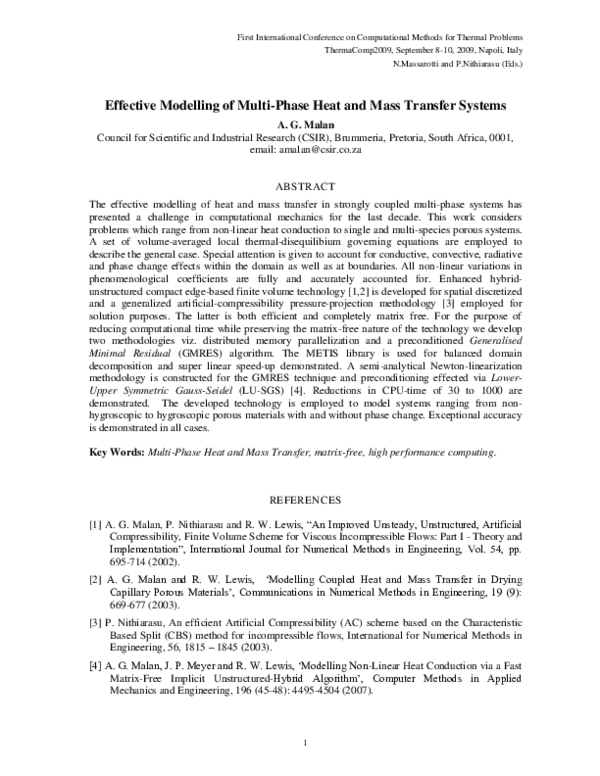 (PDF) An improved unsteady, unstructured, artificial compressibility, finite volume scheme for ...