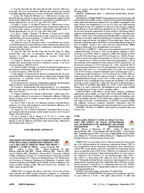 (PDF) Treatment of symptoms of uterine fibroids with relugolix ...