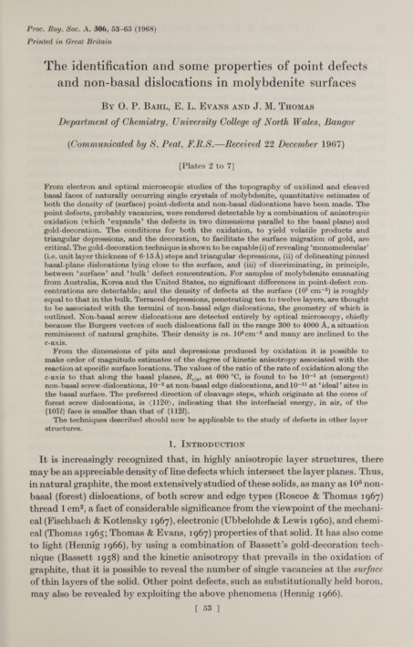 (PDF) The identification and some properties of point defects and non ...