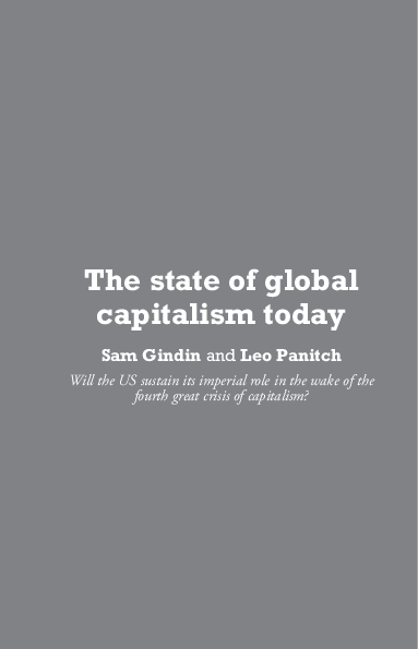 (PDF) The state of global capitalism today