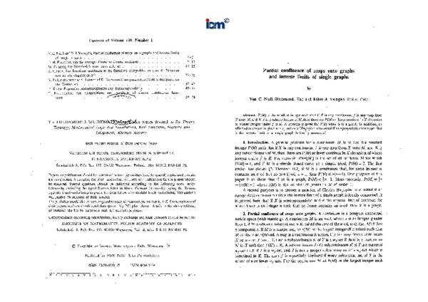 (PDF) Partial confluence of maps onto graphs and inverse limits of single graphs | Van Nall ...