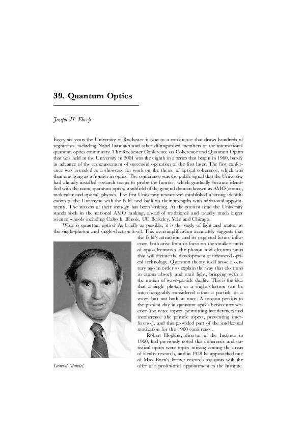 (PDF) Quantum optics