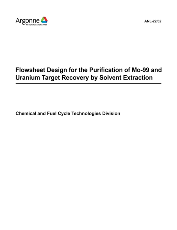 (PDF) Flowsheet Design for the Purification of Mo-99 and Uranium Target ...