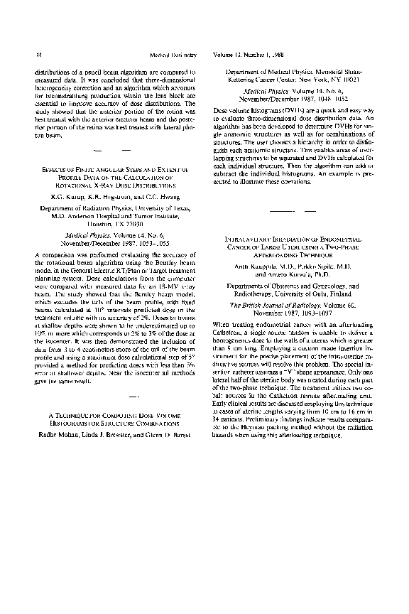 (PDF) Effects of finite angular steps and extent of profile data on the ...