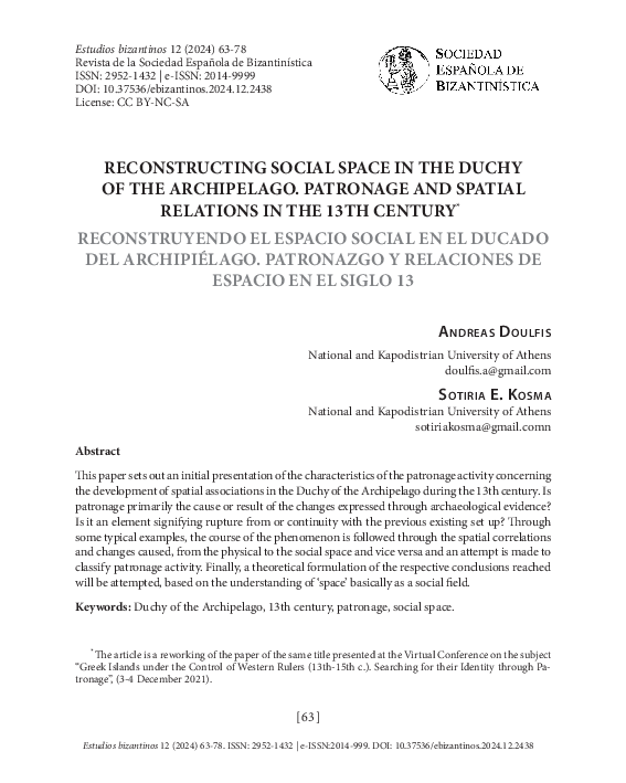 (PDF) Reconstructing Social Space in the Duchy of the Archipelago ...