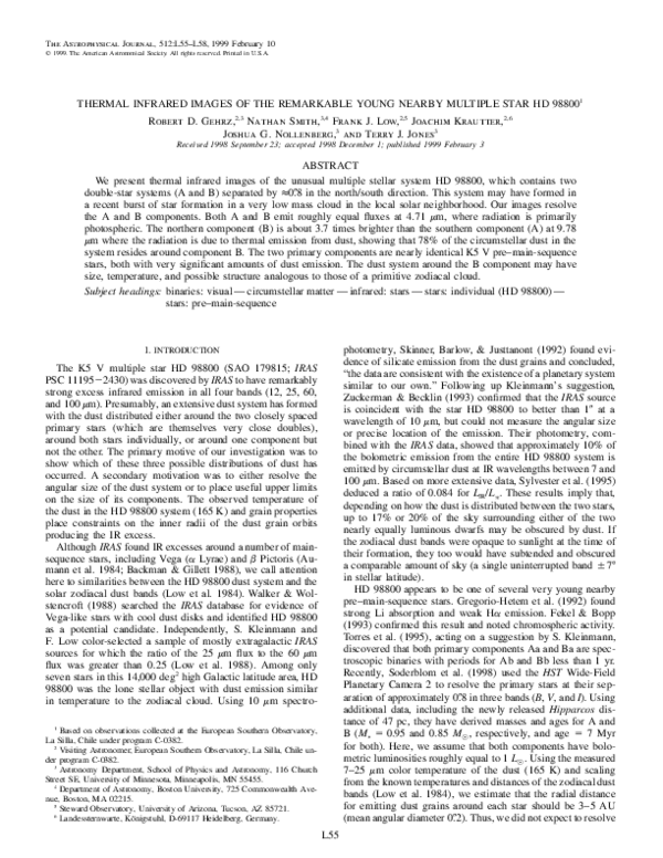 (PDF) Thermal Infrared Images of the Remarkable Young Nearby Multiple ...