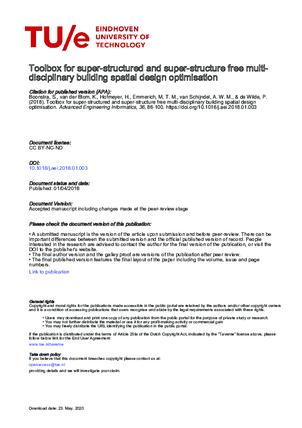 (PDF) Toolbox for super-structured and super-structure free multi ...