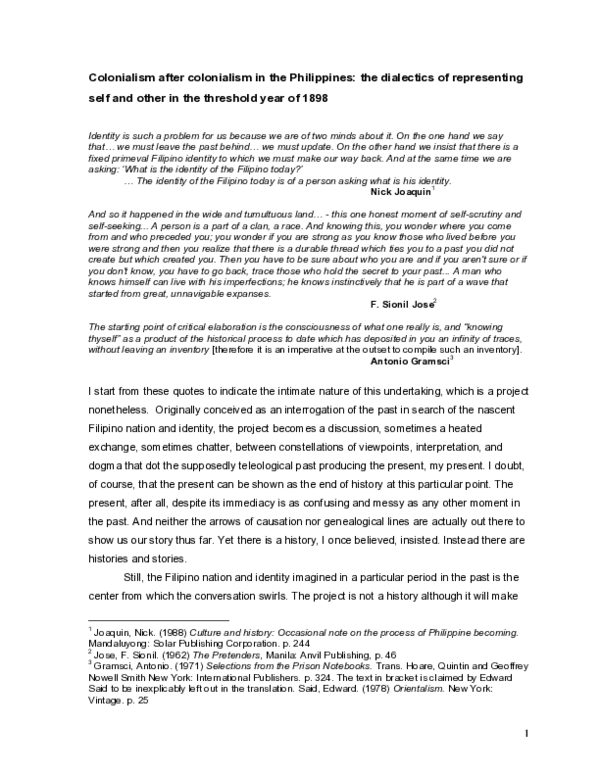 (PDF) Colonialism after colonialism