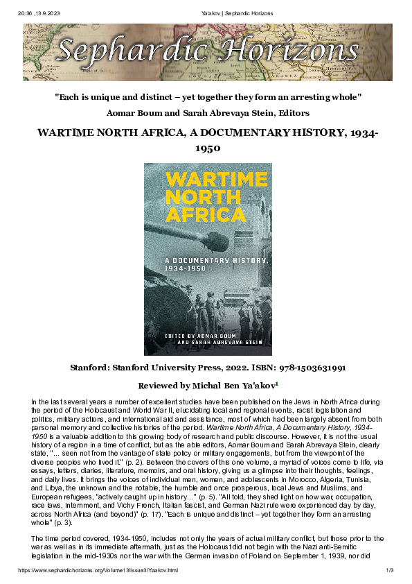 (PDF) "Each is unique and distinct – yet together they form an ...