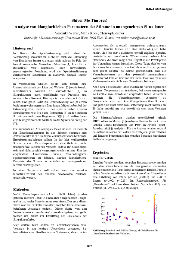 (PDF) Shiver Me Timbers! - Analyse von klangfarblichen Parametern der ...