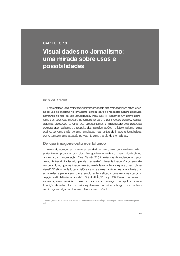 (PDF) Visualidades no jornalismo: uma mirada sobre usos e possibilidades