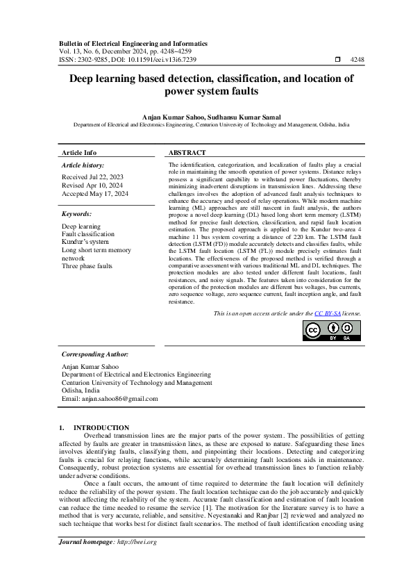 (PDF) Deep learning based detection, classification, and location of ...