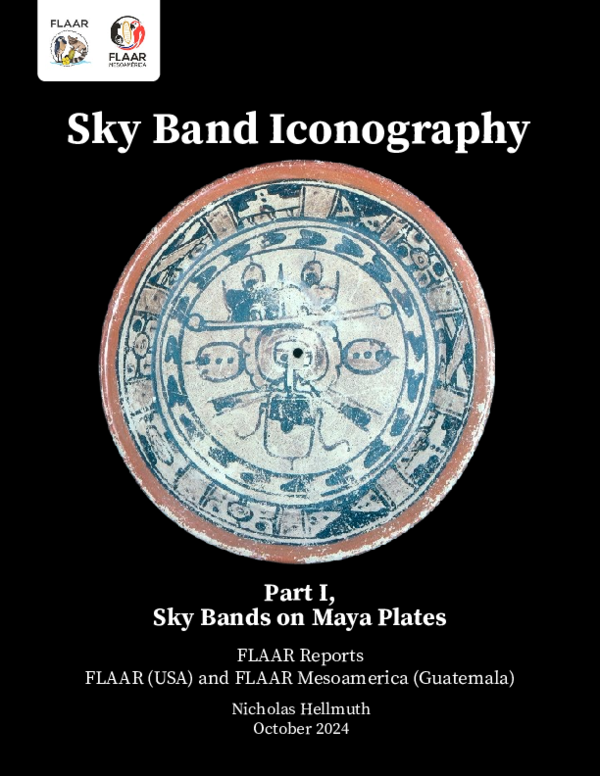 (PDF) Sky Band Iconography Part I: Sky Bands on Maya Plates