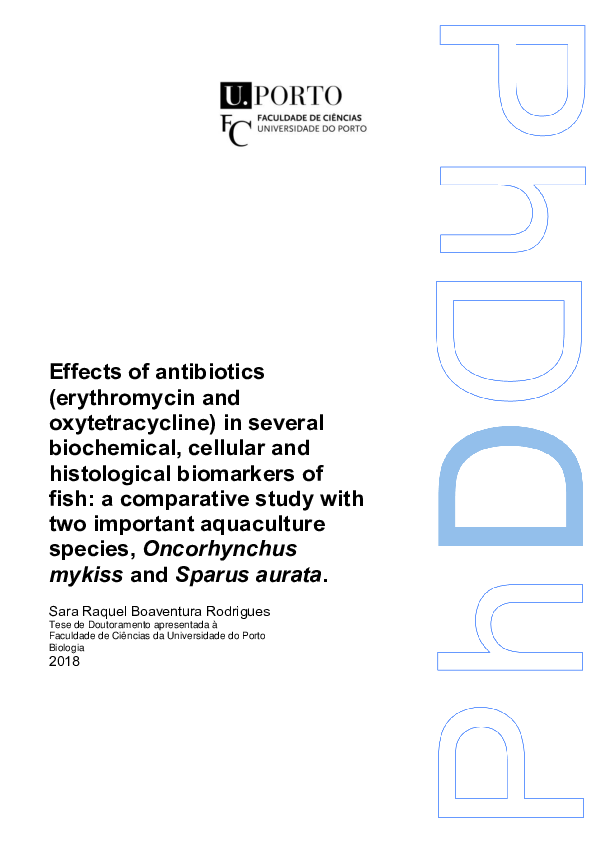(PDF) Effects of antibiotics (erythromycin and oxytetracycline) in ...
