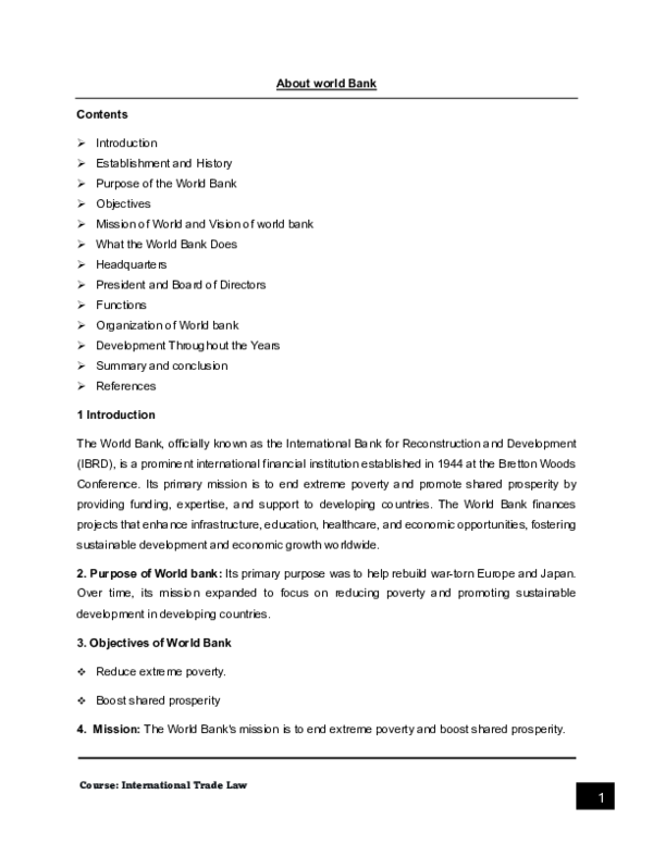 (PDF) WORLD BANK (WB)