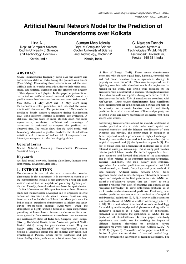 (PDF) Artificial Neural Network Model for Prediction of Groundwater Levels: Case Study