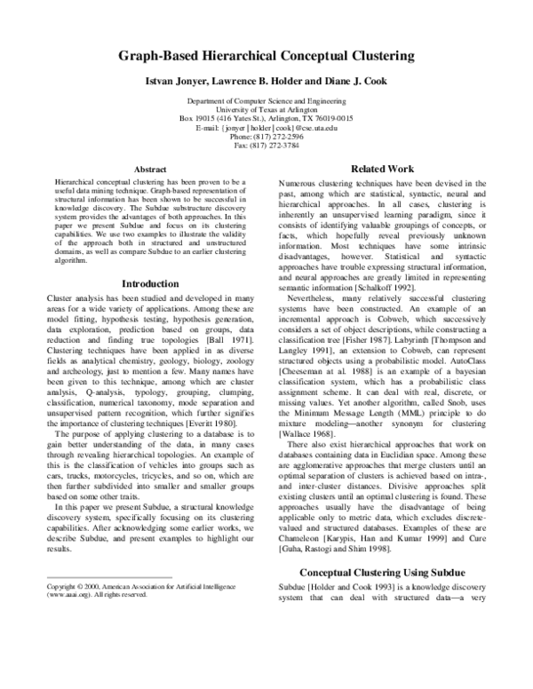 (PDF) Graph-Based Hierarchical Conceptual Clustering
