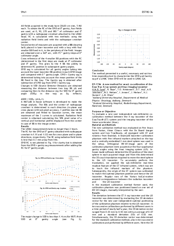 (PDF) EP-1746: A new method for exact co-calibration of the ExacTrac X ...