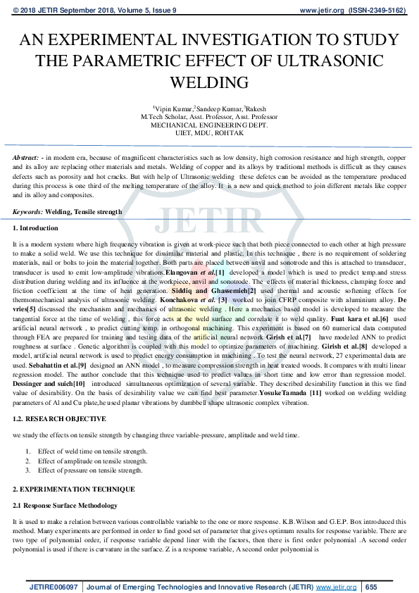 (PDF) Intelligent Braking System Using Ultrasonic Sensor