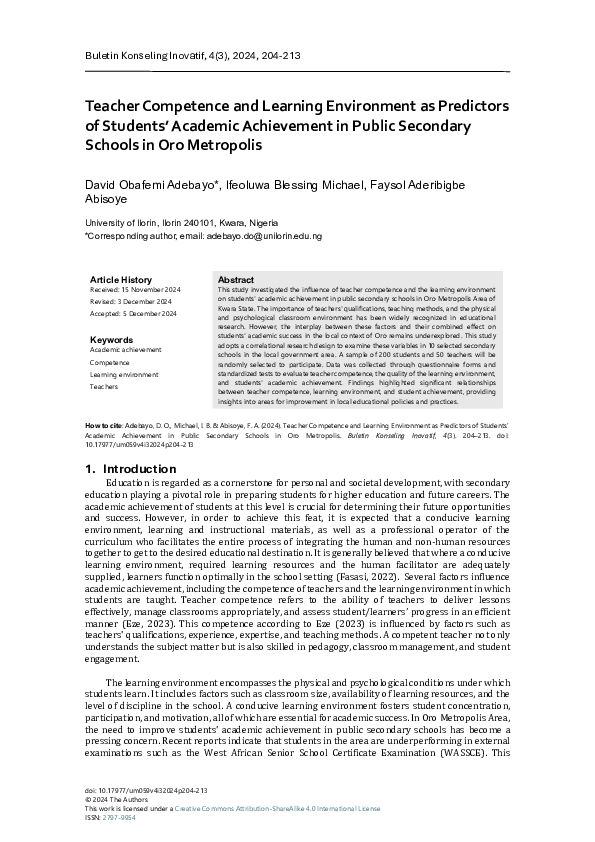 (PDF) Role of Third Party Interference