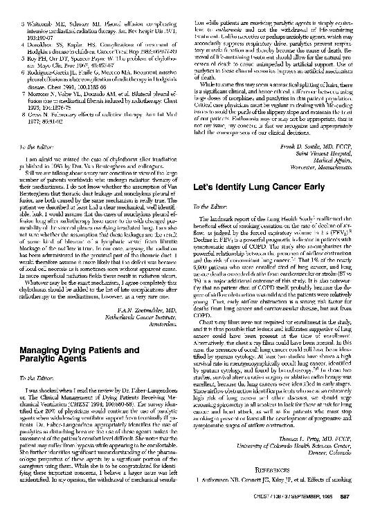(PDF) Chylothorax and Pleural Effusion as Late Complications of ...