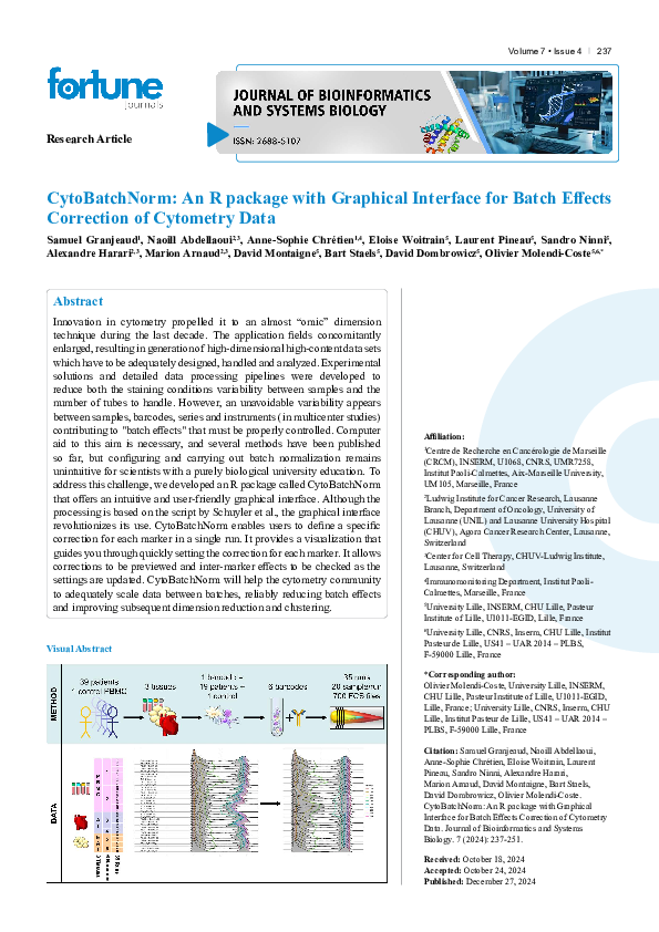 (PDF) CytoBatchNorm: An R package with Graphical Interface for Batch Effects Correction of ...
