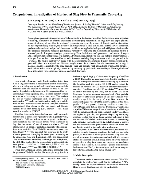 (PDF) Computational Investigation of Horizontal Slug Flow in Pneumatic ...