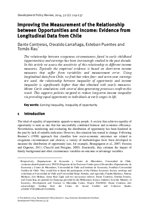 (PDF) Improving the Measurement of the Relationship between ...