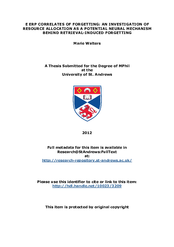 (PDF) Marie Walters MPhil thesis