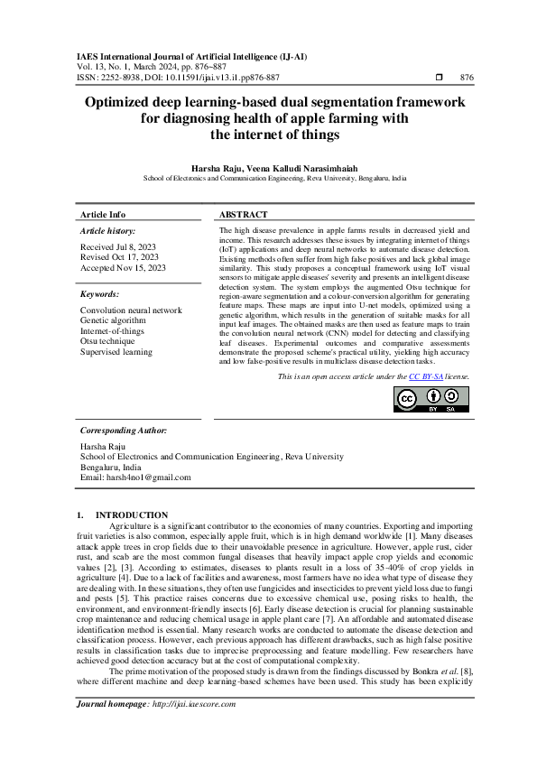 (PDF) Optimized deep learning-based dual segmentation framework for ... (PDF) Optimized deep learning-based dual segmentation framework for ...