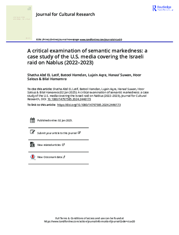 (PDF) Critical examination