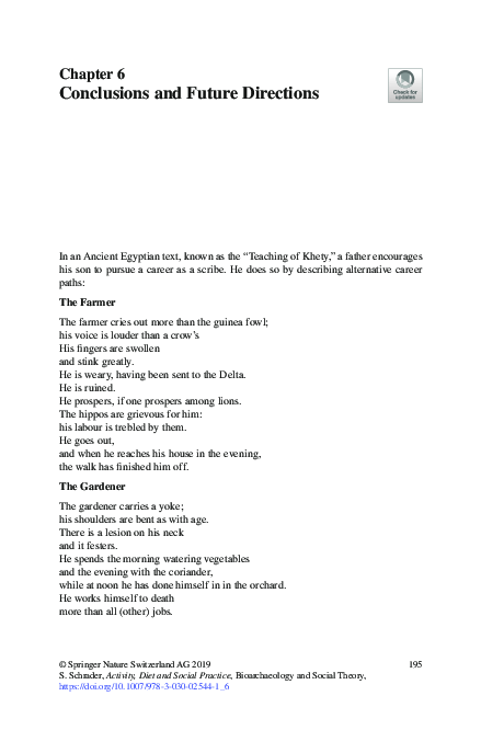 (PDF) Conclusions and Future Directions