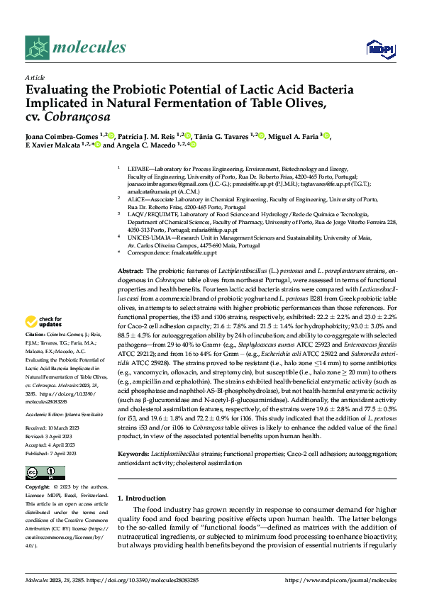 (PDF) Evaluating the Probiotic Potential of Lactic Acid Bacteria ...