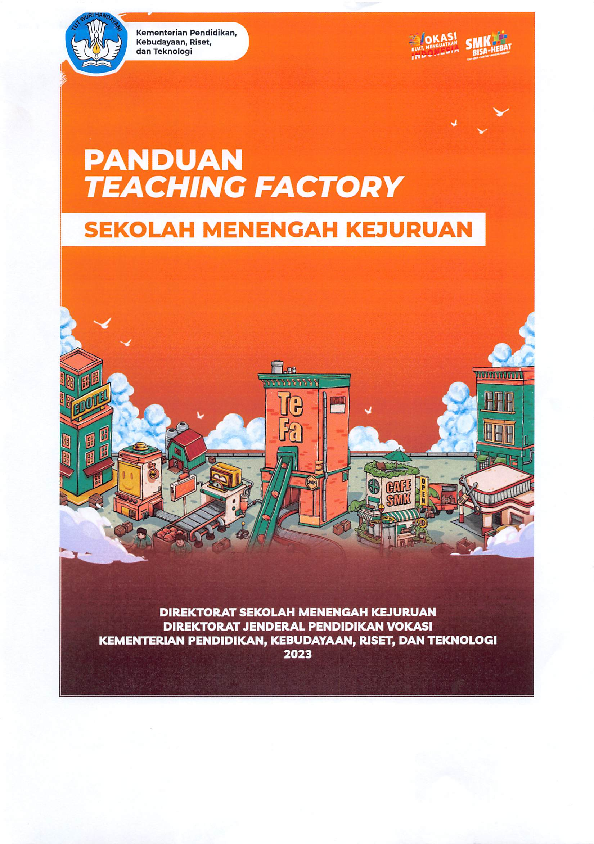 (PDF) Panduan Teaching Factory Sekolah Menengah Kejuruan