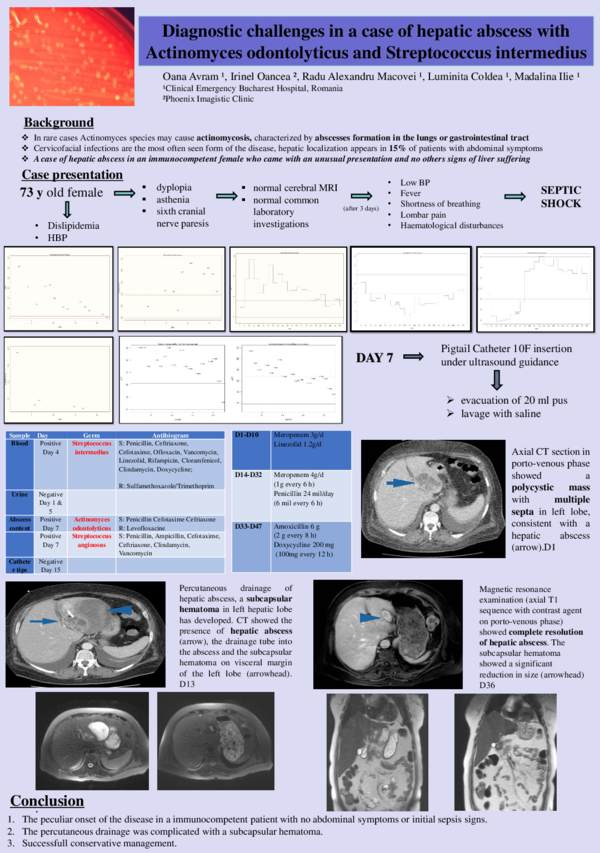 (PDF) Diagnostic challenges in a case of hepatic abscess with Actinomyces odontolyticus and ...