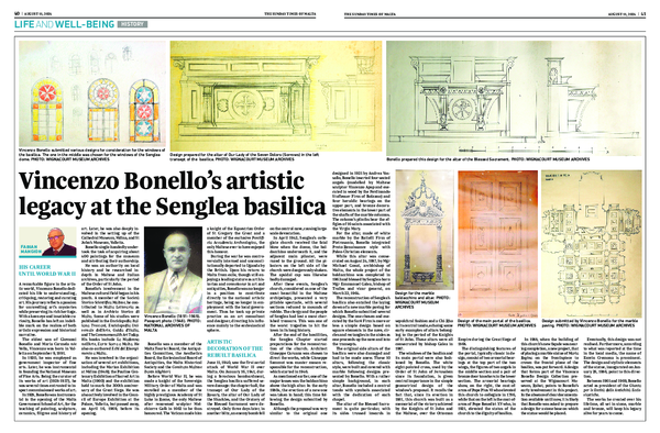 (PDF) Vincenzo Bonello’s artistic legacy at the Senglea basilica