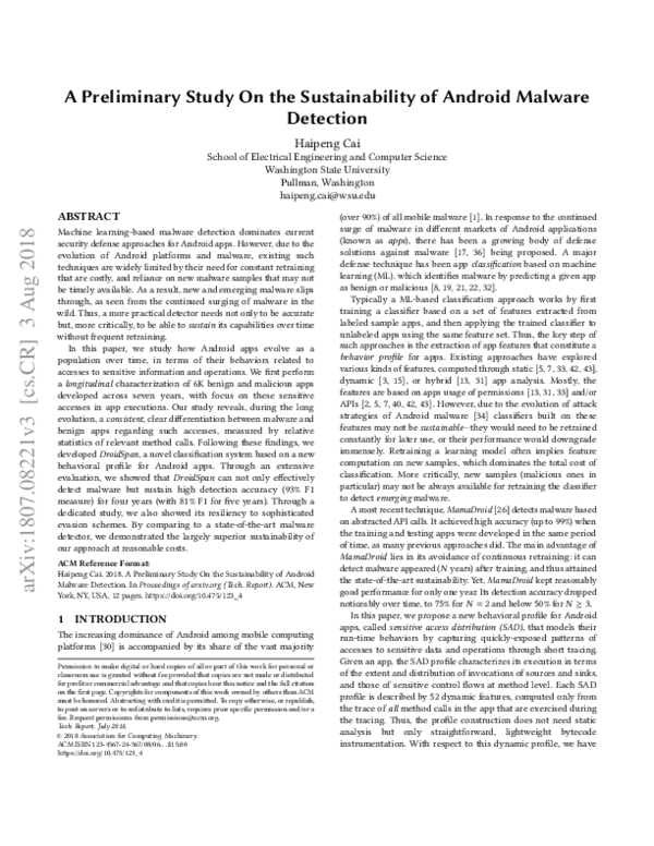(PDF) Longitudinal Characterization and Sustainable Classification of ...