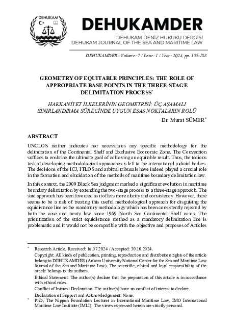 (PDF) Geometry of Equitable Principles