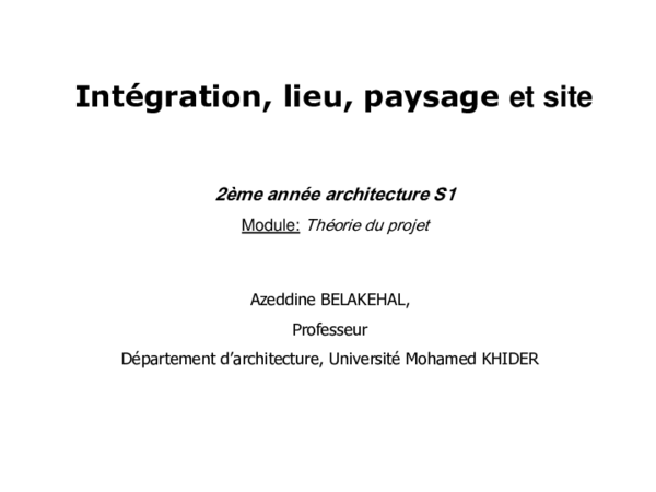 (PDF) Cours 11a Théorie de Projet S3 2024