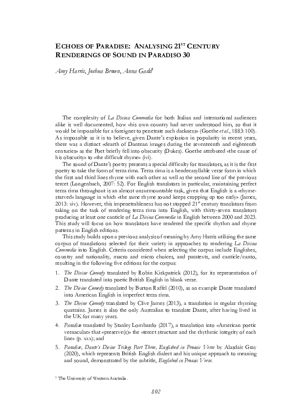 (PDF) 2024. Harris, Amy, Joshua Brown and Anna Gadd. Echoes of Paradise ...