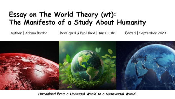 (PDF) Essay on The World Theory (wt): The Manifesto of a Study About ...