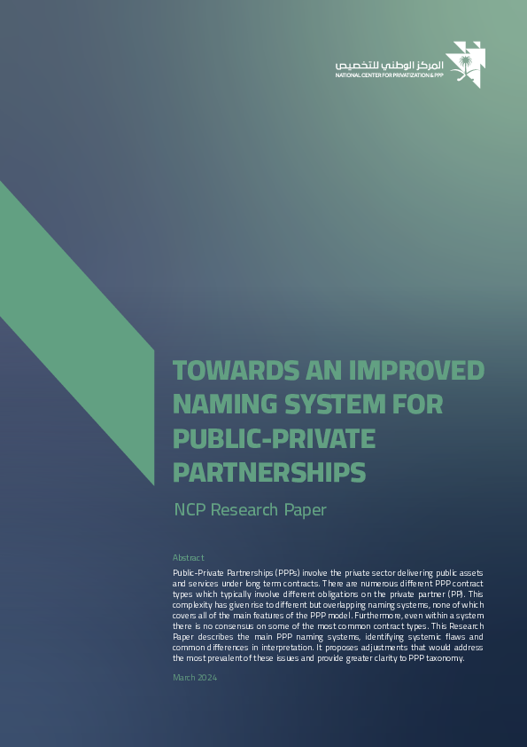 (PDF) Towards a better naming system for PPPs