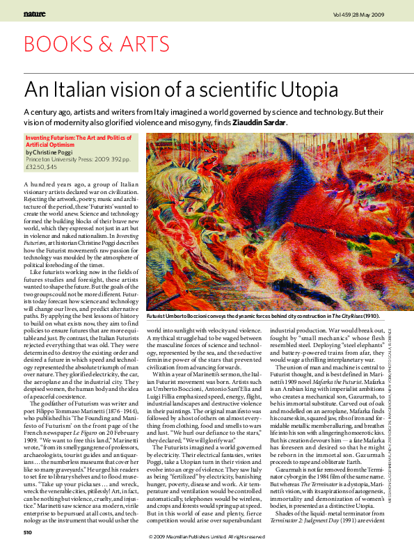 (PDF) An Italian vision of a scientific Utopia