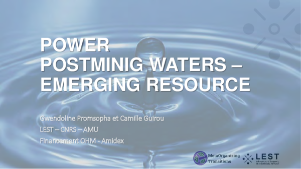 (PDF) PoWER : Postmining Waters-Emerging Resource