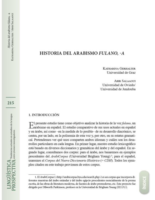 (PDF) Historia del arabismo fulano