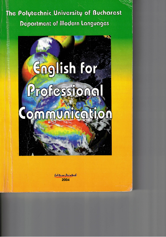 (PDF) English for Professional Communication