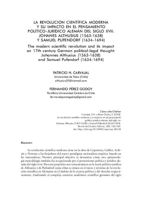 (PDF) La revolución científica moderna y su impacto en el pensamiento ...