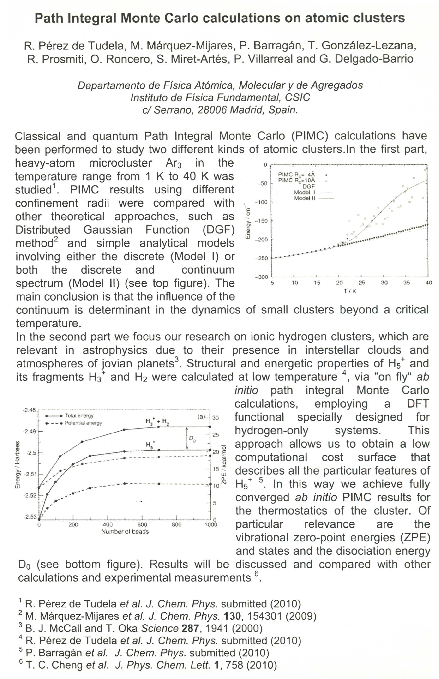 (PDF) Path Integral Monte Carlo calculations on atomic clusters