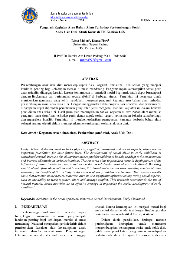 (PDF) Jurnal Rima Melati